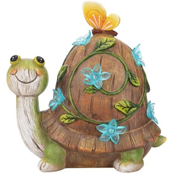 Accents | Turtle Figurine Garden Statue Resin Sculpture Garden Decor ...